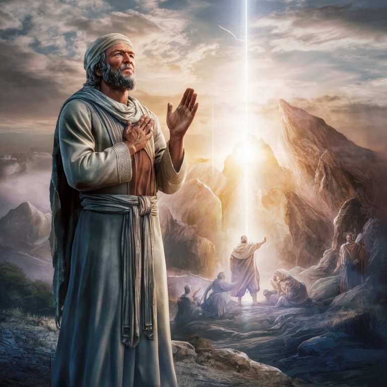 What was the story of Abraham in the Bible?